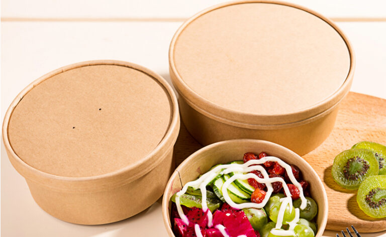 Paper LID/PET LID/Rpet LID/PP lid/PLA LID for salad bowl and soup cup
