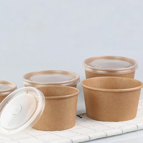 Acai Paper bowl with lids-Yanxiyan Paper&Plastic Product